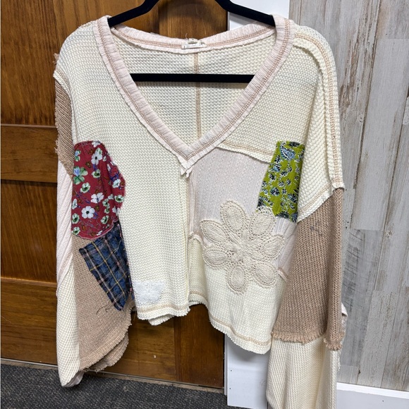 POL | Sweaters | Pol Cream Knit Cropped Sweater | Poshmark